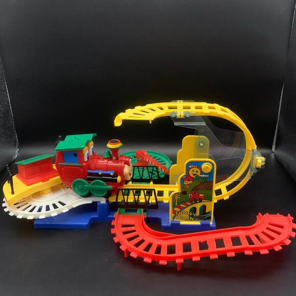 Vintage | Accents | Vintage Funny Train Fliptrack Railroad Locomotive ...